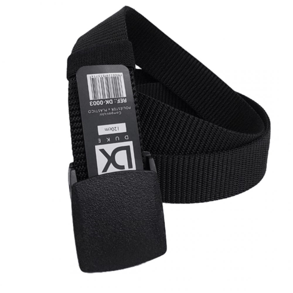 kit 10 Cintos largo masculino nylon fivela de plástico