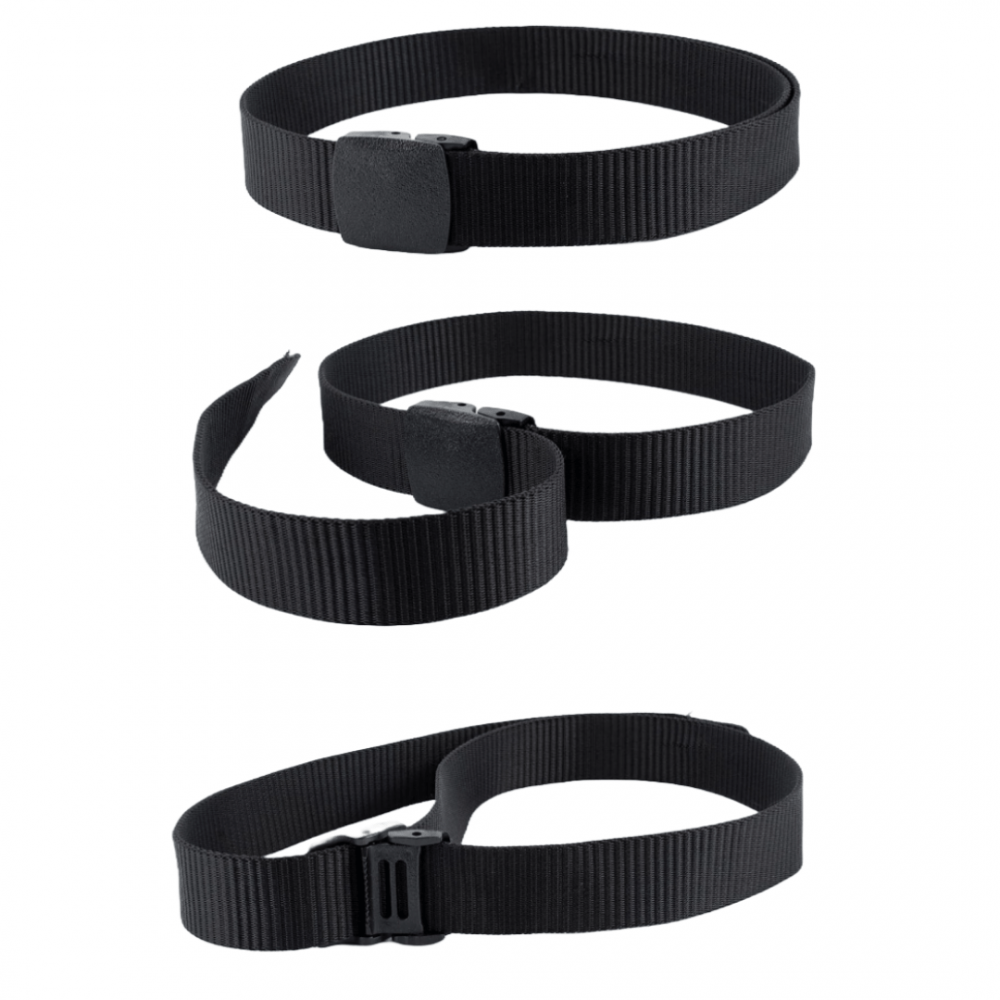 Cinto Largo Masculino Nylon Fivela de PVC Plástico